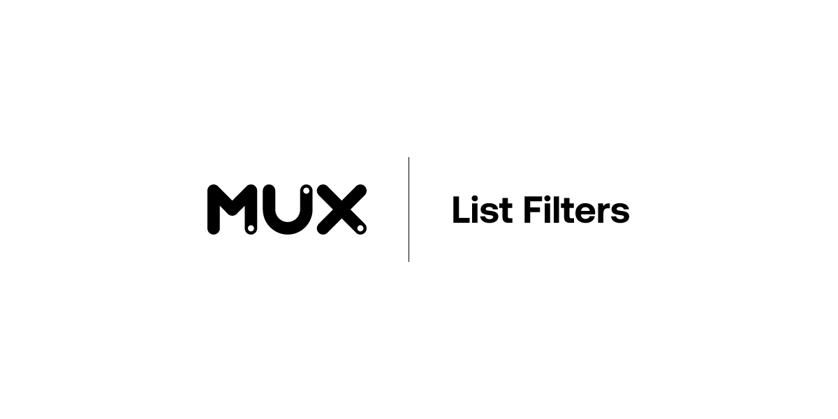 List Filters | API Reference